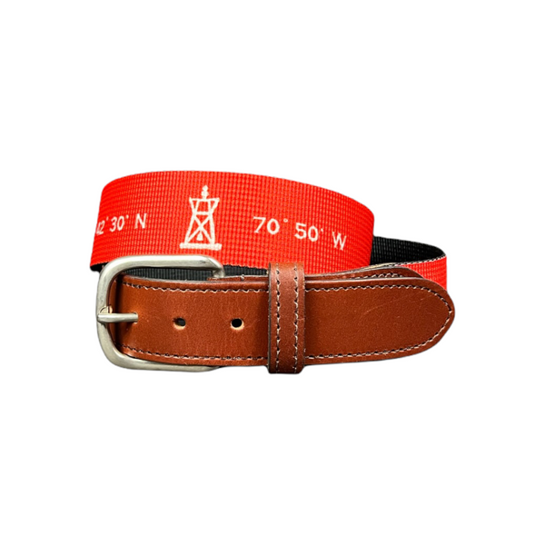 Classic Tab Belt - Sailors Red - F.L.Woods Inc